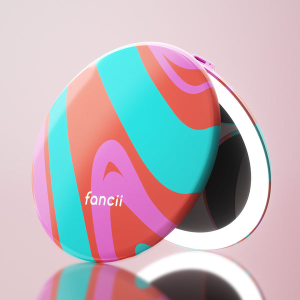 TAYLOR Compact Mirror with LED Lights | Fancii & Co.