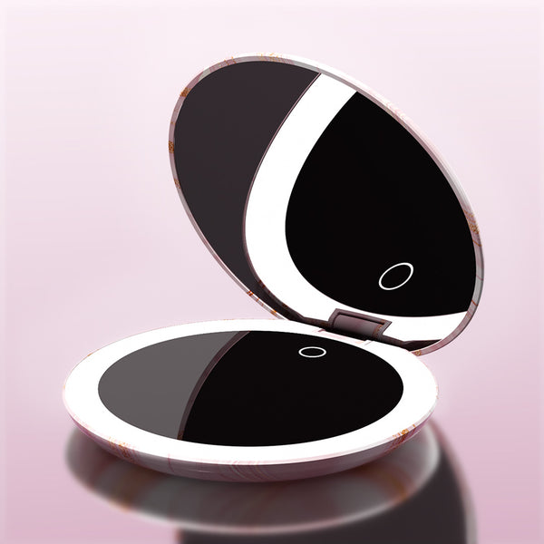TAYLOR Compact Mirror with LED Lights | Fancii & Co.