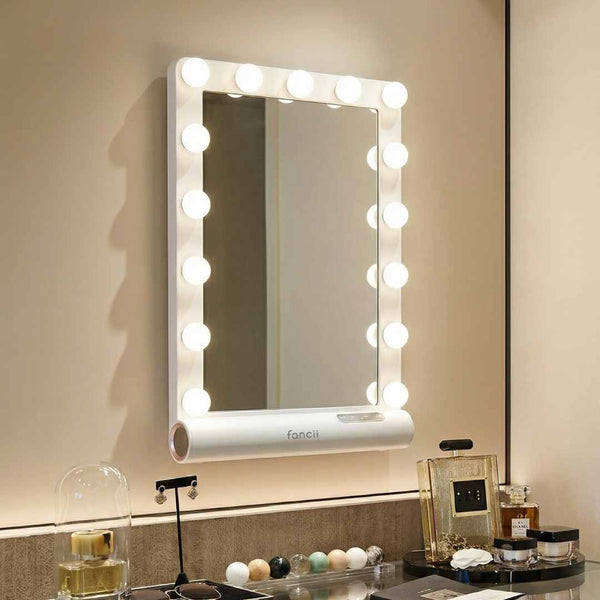 Madeline Hollywood Vanity Mirror with Lights & Speaker | Fancii ...