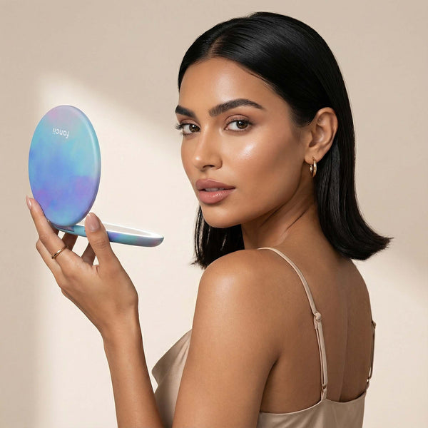 TAYLOR Compact Mirror with LED Lights | Fancii & Co.
