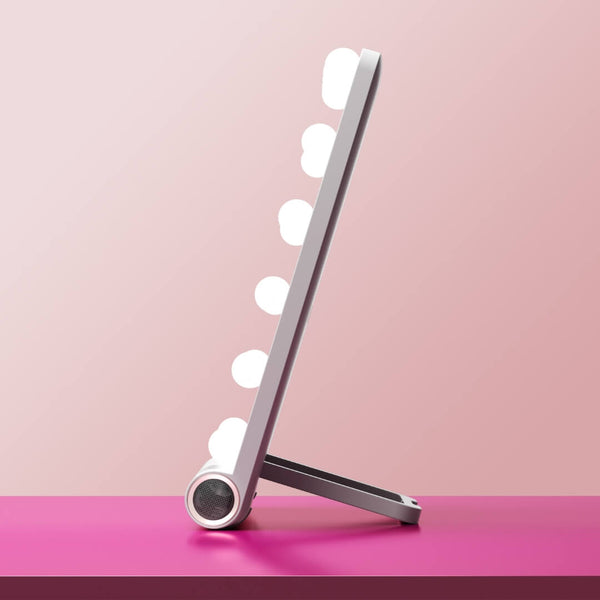 Madeline Mini Hollywood Vanity Mirror with Lights & Speaker | Fancii ...