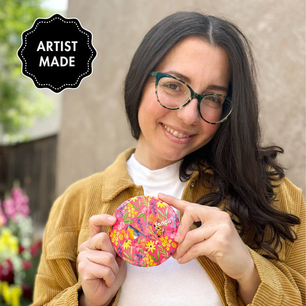 MINI TAYLOR LED Lighted Compact Mirror for Flawless Makeup | Fancii ...