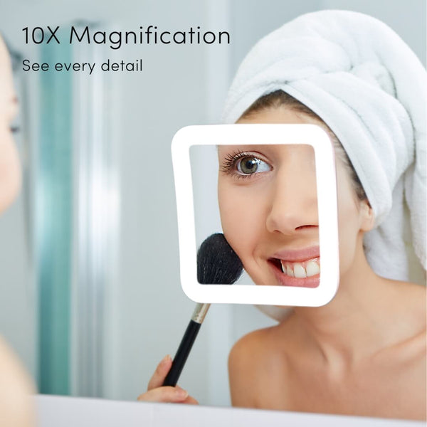 MIRA 2 Magnifying Mirror with Light for Makeup and Skincare | Fancii & Co.