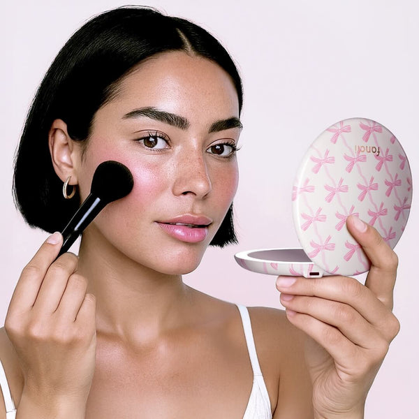 TAYLOR Compact Mirror with LED Lights | Fancii & Co.