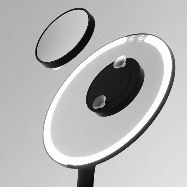 Abigail Travel Magnifying Vanity Mirror with Lights - Fancii – Fancii & Co.