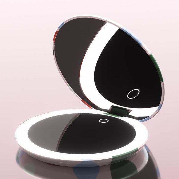 TAYLOR | Compact Mirror with LED Lights | Fancii & Co.